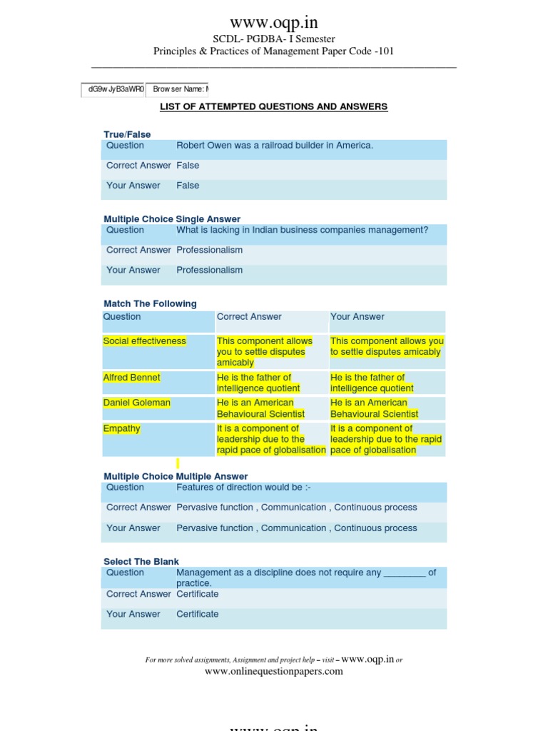 PPM 8 | PDF | Multiple Choice | Corporate Governance