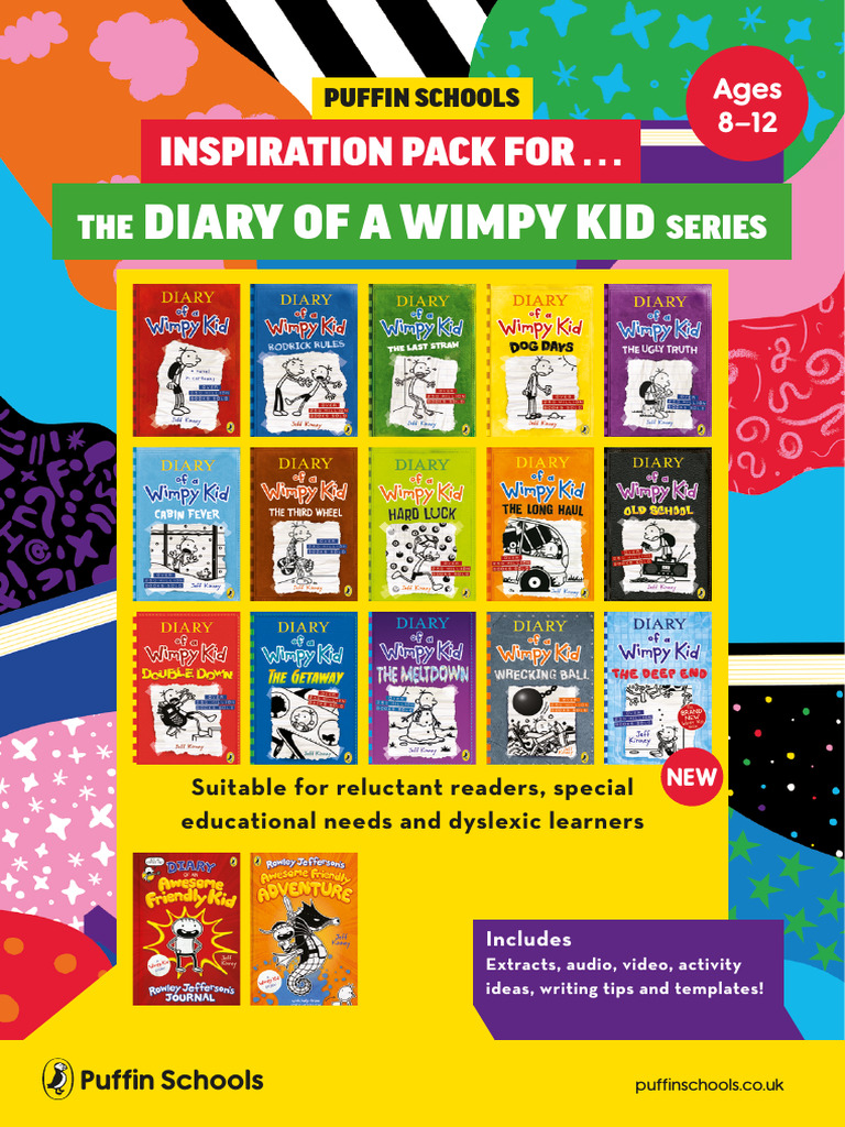 FINALAPPROVEDWimpy Kid Resource Pack | PDF | Fictional Diaries | Series ...