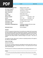 Eastwind Flight 517 Incident Report | PDF | Aircraft Flight Control ...