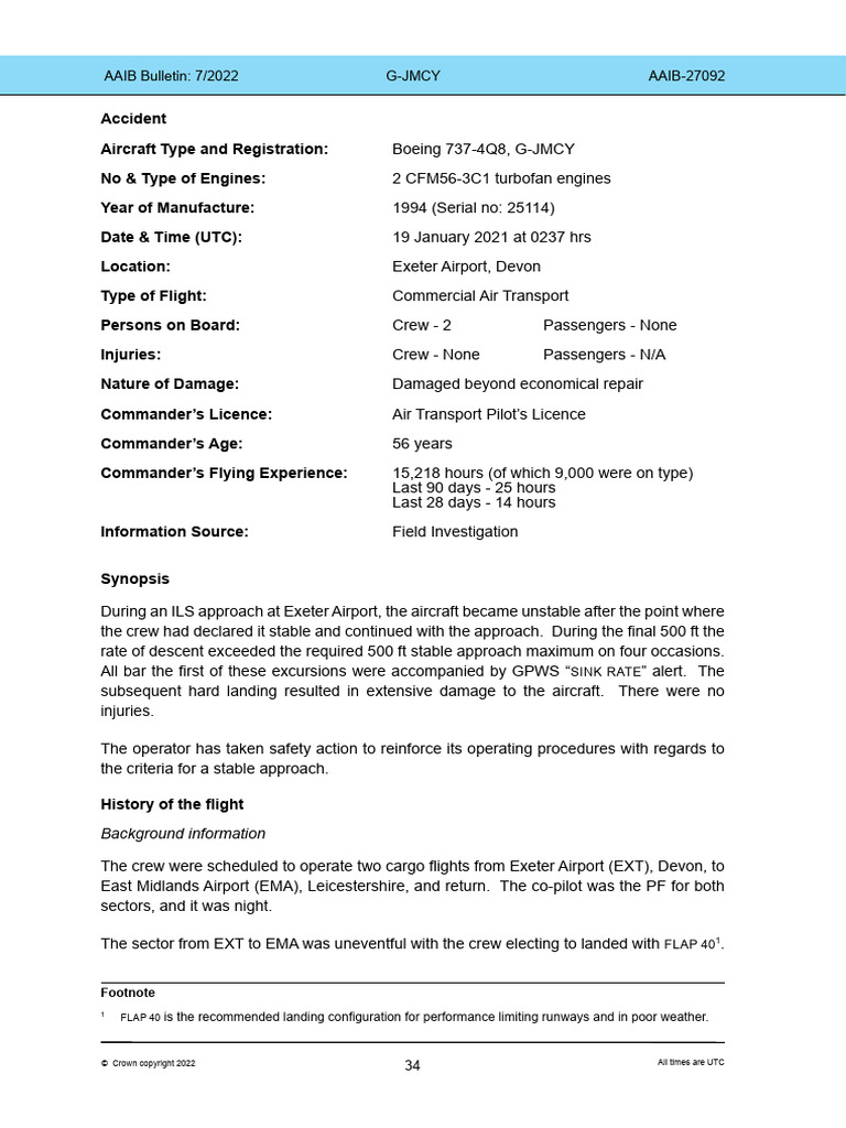 Httpsassets - Publishing.service - gov.Ukmedia627ce6e5d3bf7f05216d7e04Boeing 737 4Q8 G JMCY 07 ...