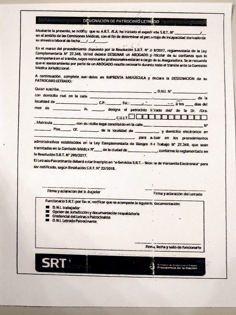 Designa Patrocinio Letrado | PDF