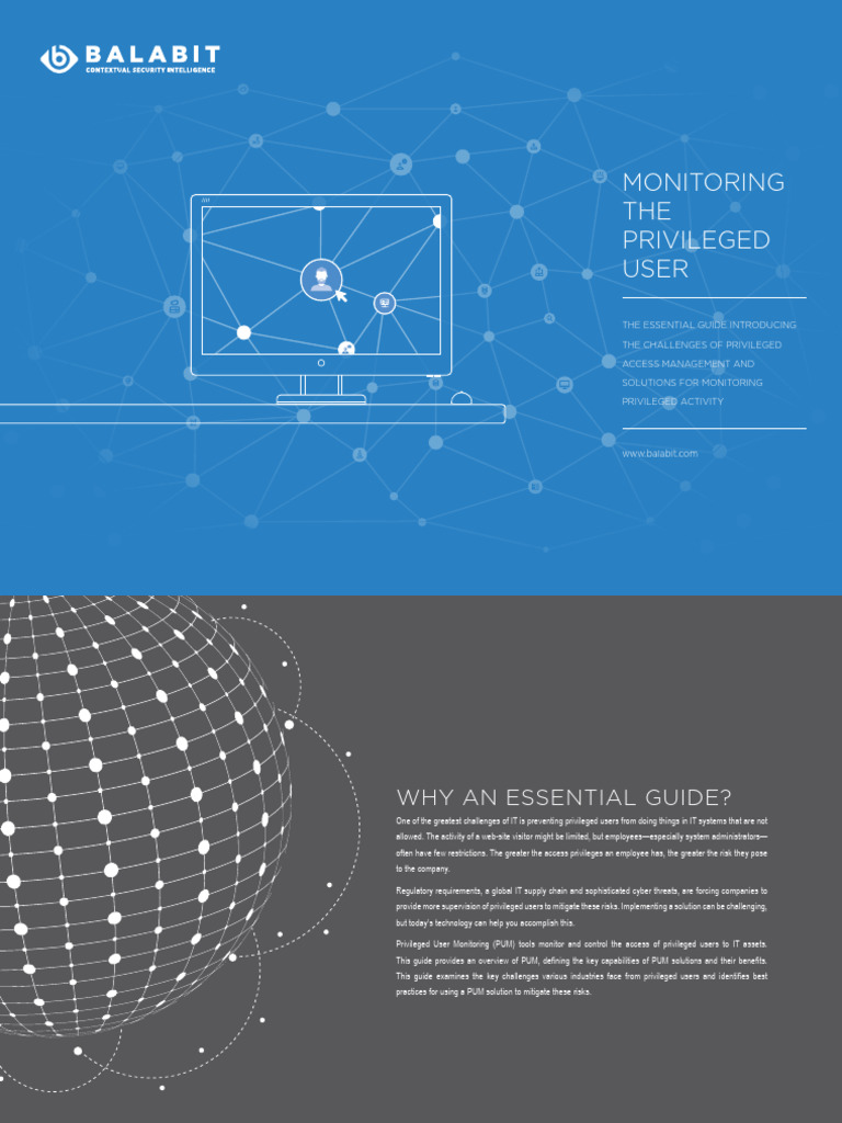 BalaBit Essential Guide To Privileged User Monitoring | PDF | Security ...