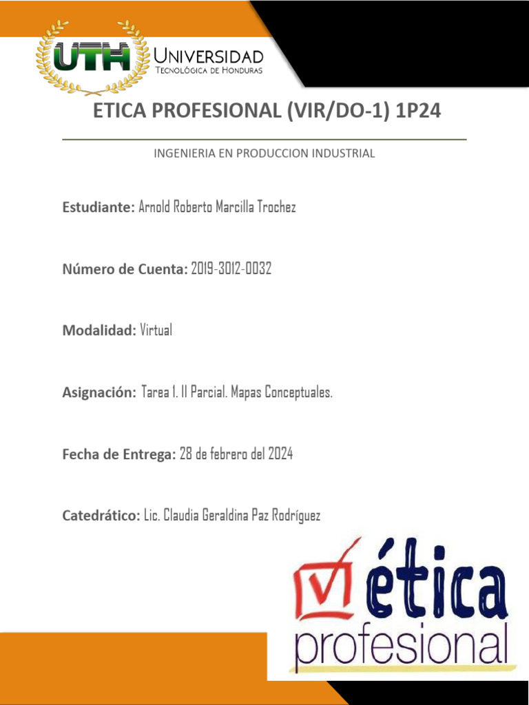 Tarea 1. II Parcial. Mapas Conceptuales | PDF | Crecimiento personal y profesional