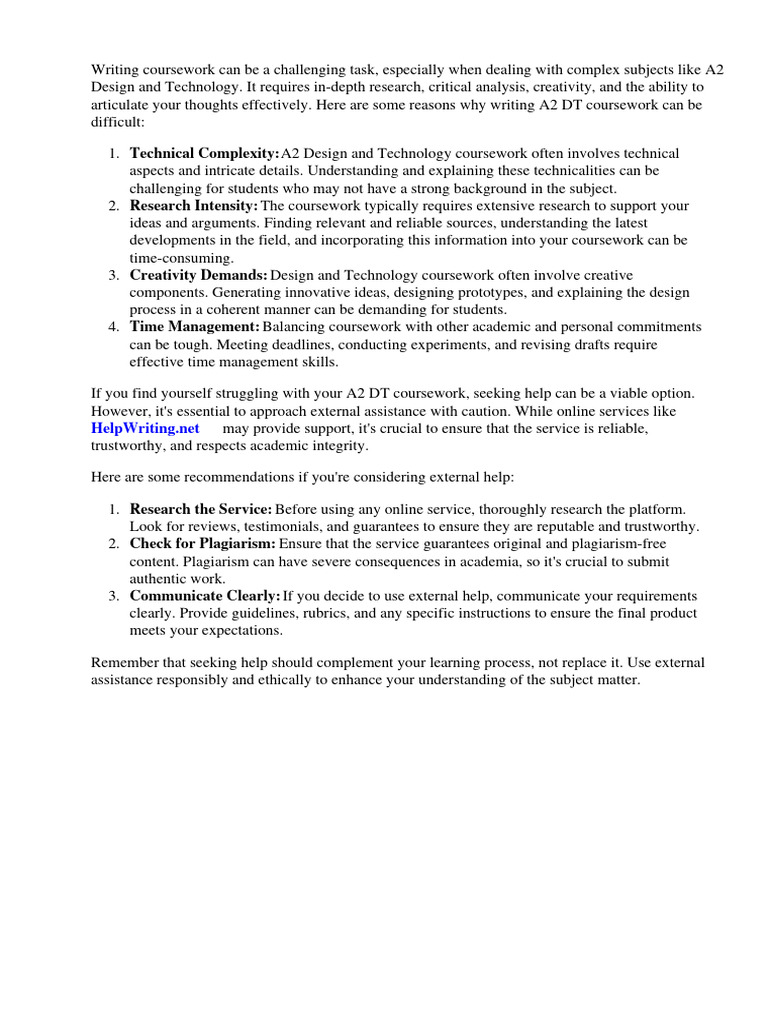 A2 DT Coursework Ideas | PDF | Creativity | Plagiarism