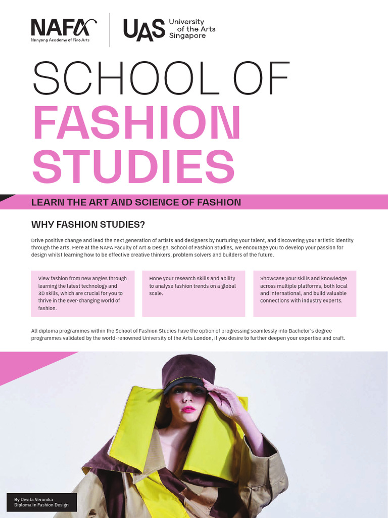 NAFA Fashion Studies Overview | PDF | Fashion | Tuition Payments