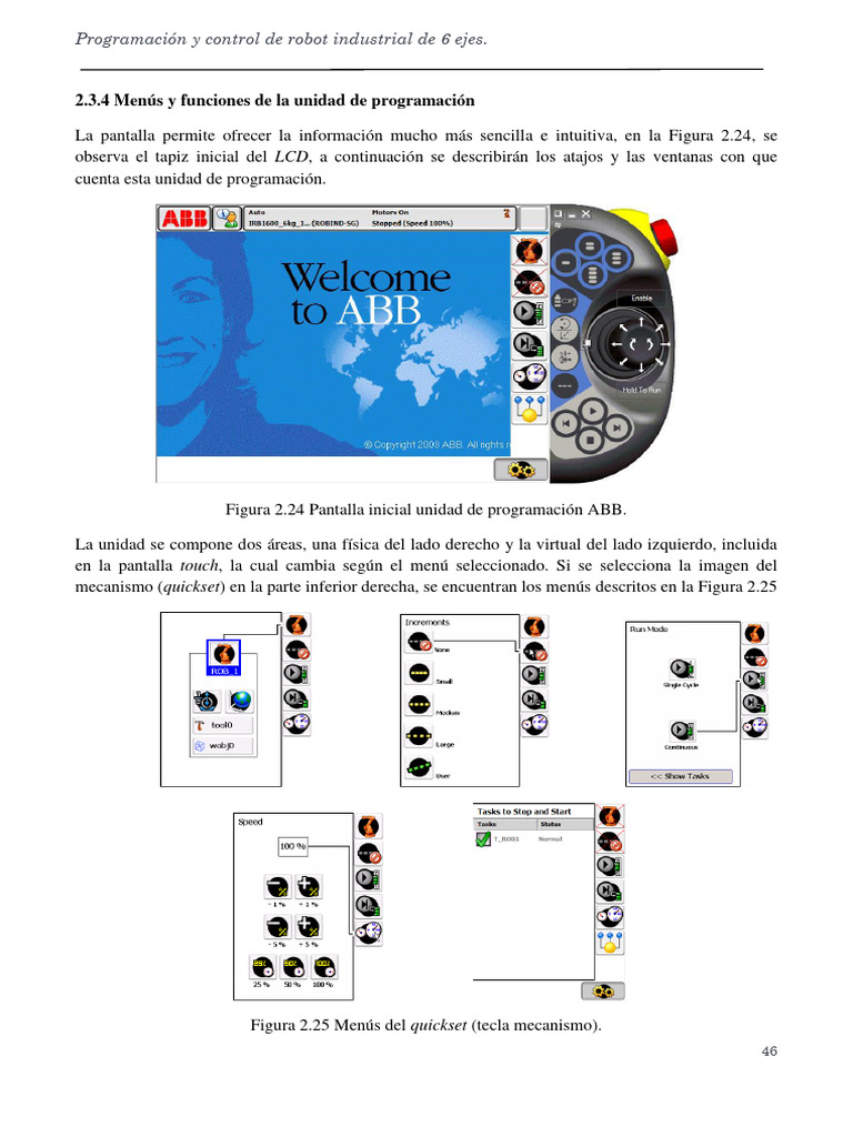 Material de Consulta Programacion de Robot 6 Ejes | PDF | Robótica | Robot