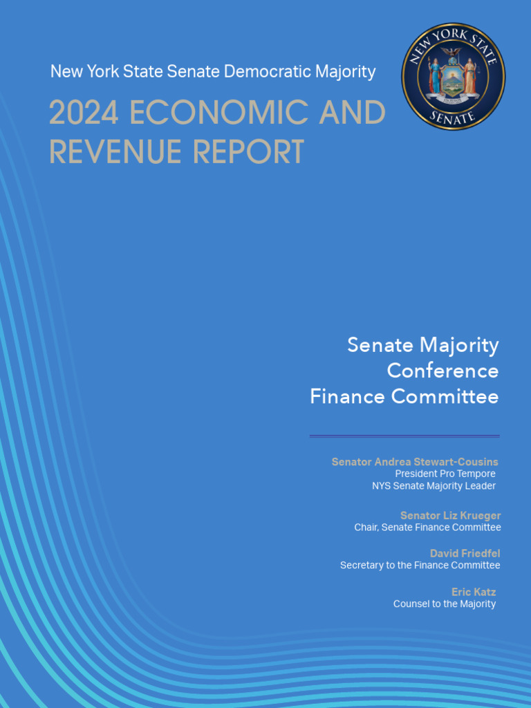 2024 NY Senate Economic Revenue Report | PDF | Gross Domestic Product ...