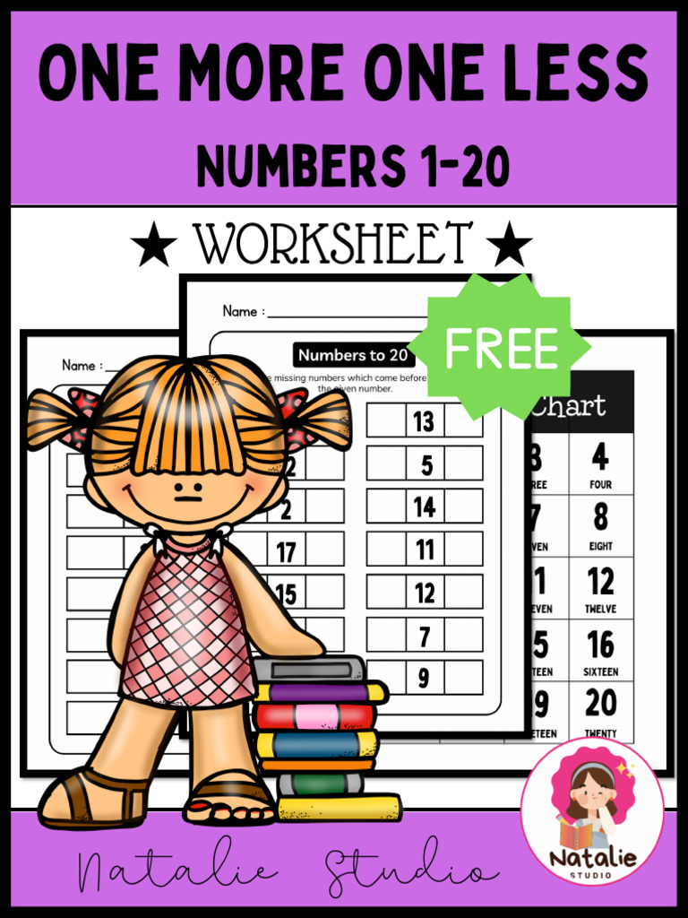Numbers 1-20: Worksheet | PDF | Computing | Software