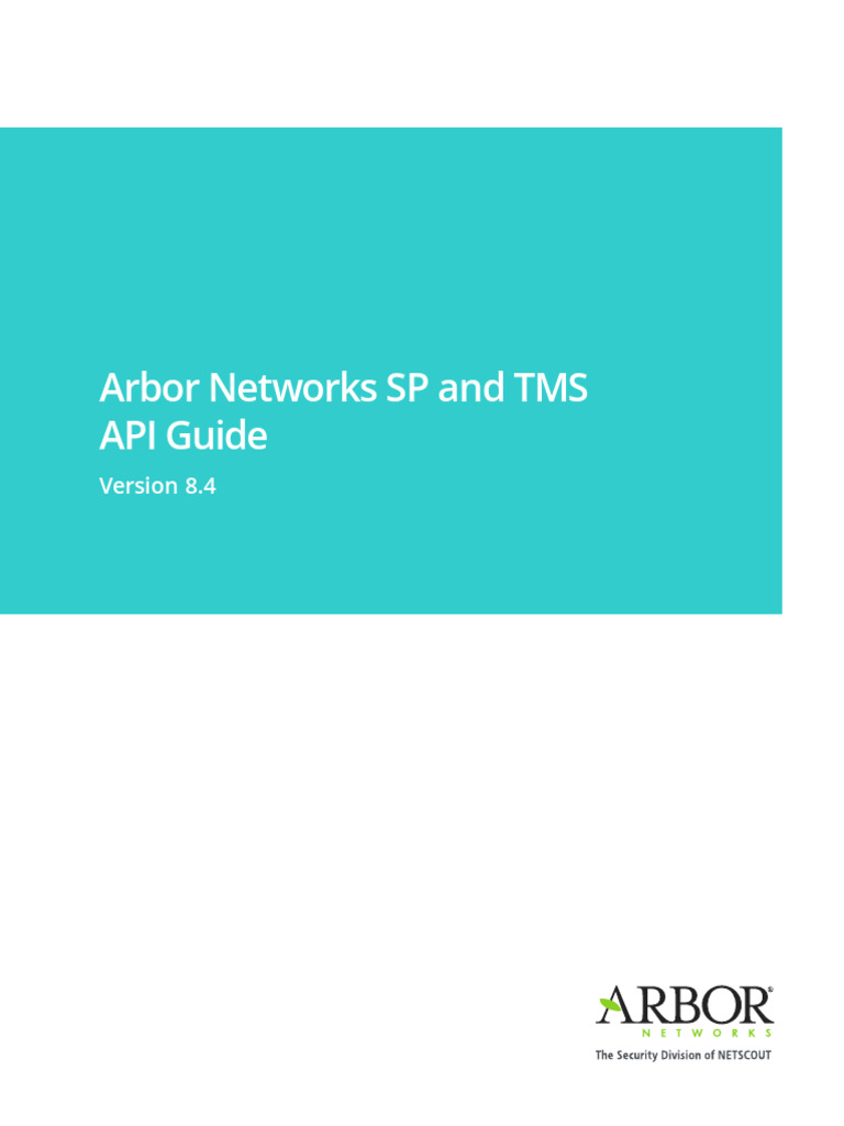 Arbor SP-TMS 8.4.0-API Guide 20180403 | PDF | Representational State Transfer | Web Service