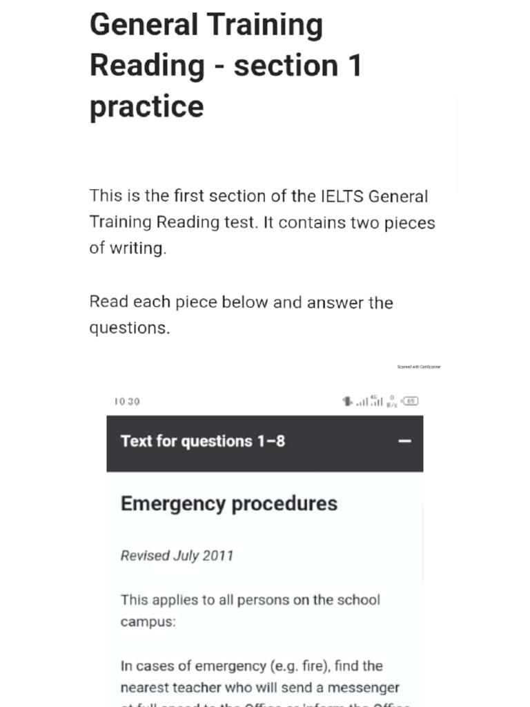 Reading Practice 2 | PDF