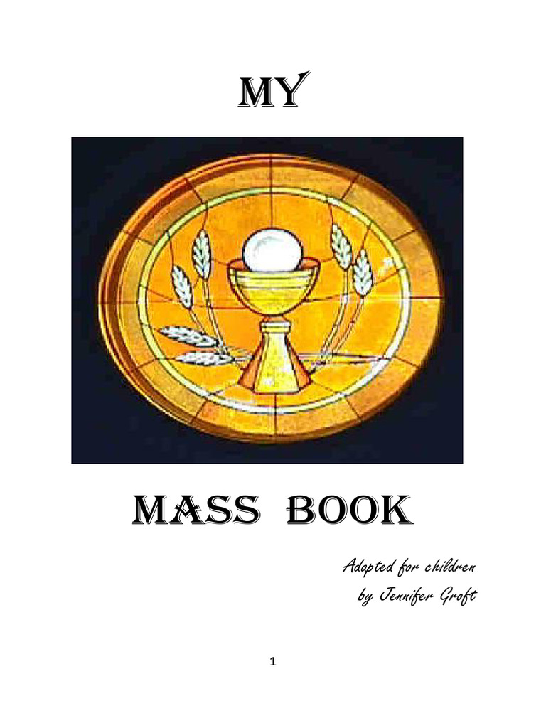 My Mass Book | PDF | Catholic Liturgy | Worship