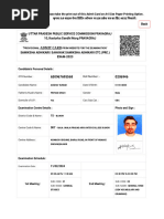 Madhya Pradesh Professional Examination Board - Template PDF | PDF