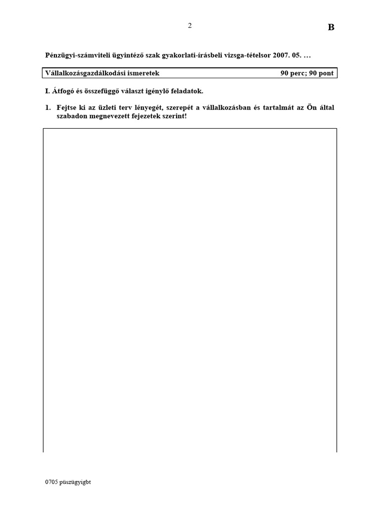 Pszu 0705 VGTB | PDF