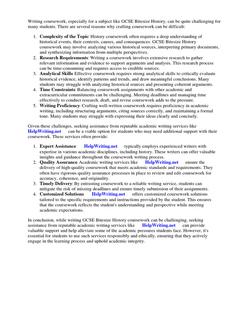 Gcse Bitesize History Coursework | PDF | Prohibition | United States Travel