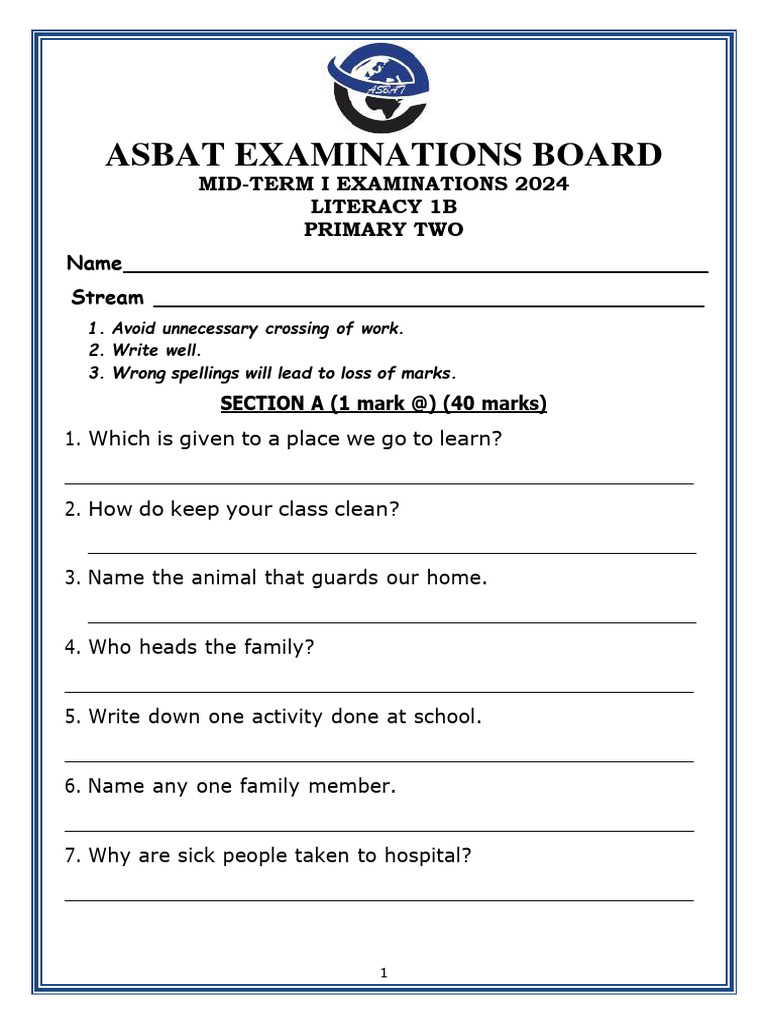 P.2 Lit 1B - Mid Term 1 2024 | PDF | Food And Drink | Agriculture