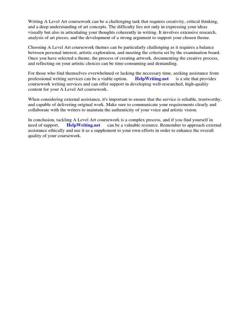 A Level Art Coursework Themes | PDF | Drawing | Textiles