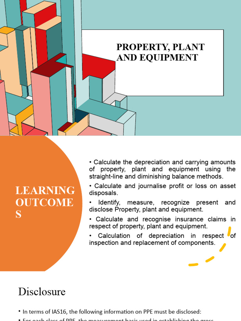 Property, Plant and Equipment Presentation and Disclosure | PDF