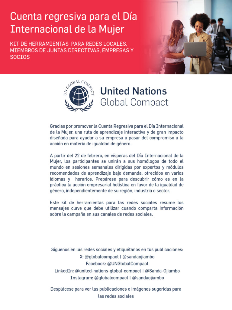 Kit de Herramientas Iwd | PDF | Igualdad de género | Estudios de género