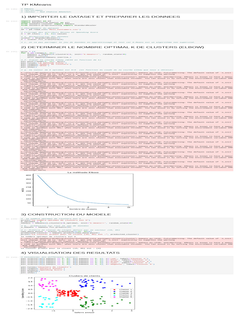KMeans | PDF | Variable (Computer Science) | Utility Software