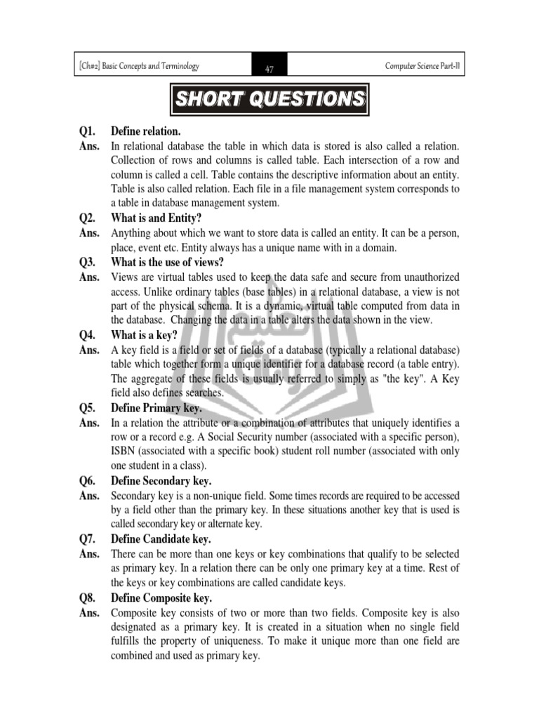Computer 12 Ch02 Sqs Pdf Databases Relational Database 