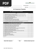 L6.01 Abrasive Blasting Check List | PDF | Personal Protective ...