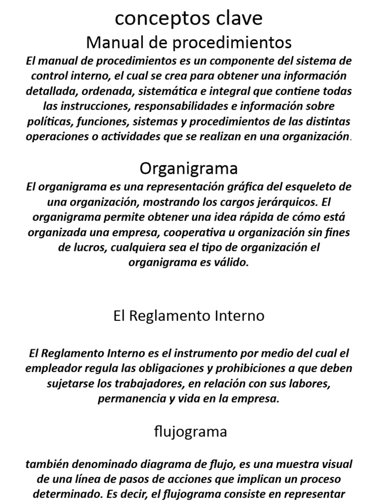 Conceptos Clave | PDF