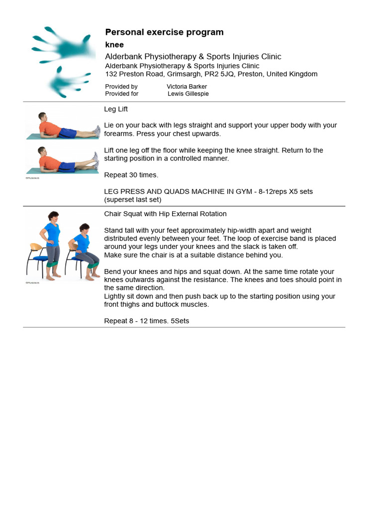 Physio Tools | PDF | Knee | Anatomical Terms Of Motion