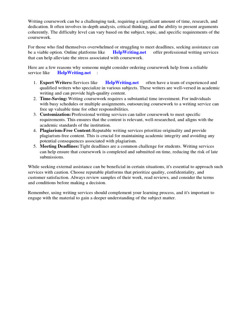 Citizenship Coursework Help | PDF | Teachers | Experience