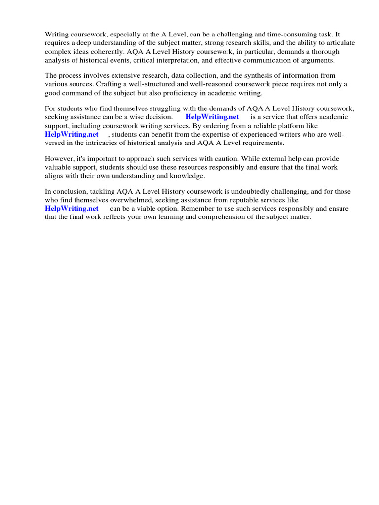 History Aqa A Level Coursework | PDF | Primary Sources | Facebook