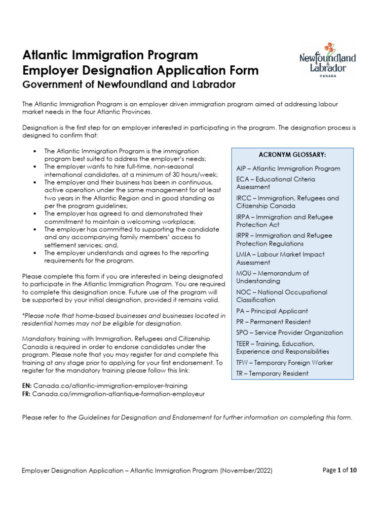Designation Application Form | PDF | Employment | Recruitment