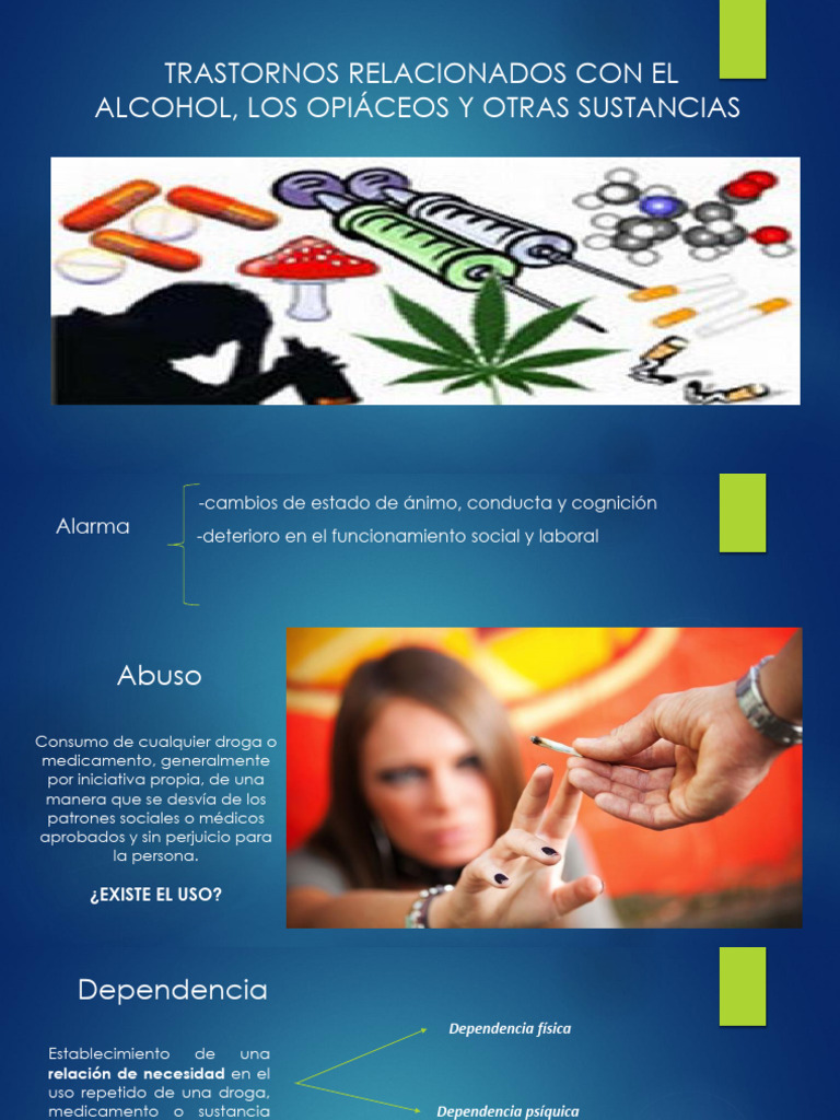 6 - DEpendencias | PDF | La dependencia de sustancias | Despachador de drogas