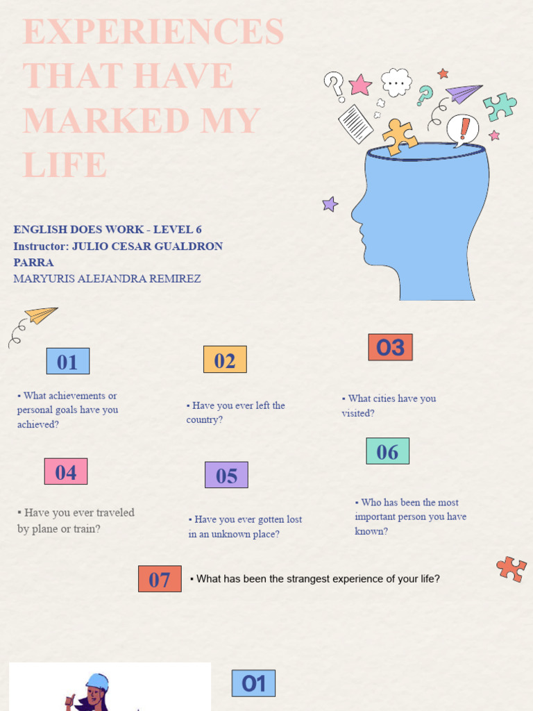 Life-Changing Personal Experiences | PDF
