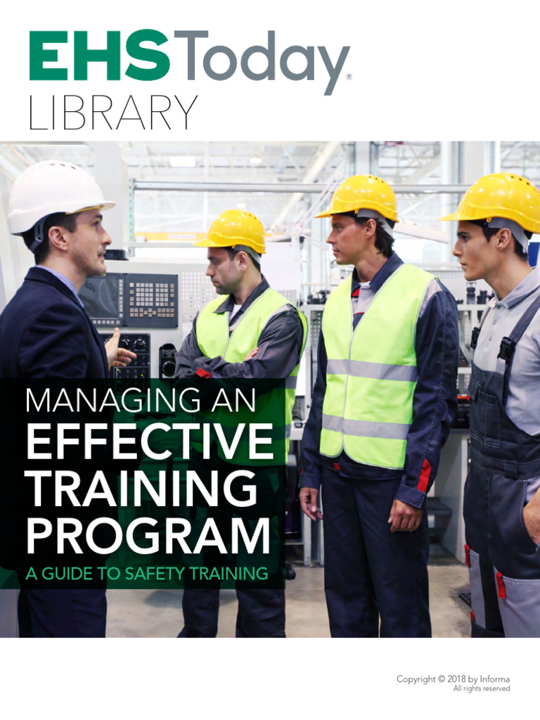 EHS - Training .6014163a92566 | PDF | Educational Technology | Learning