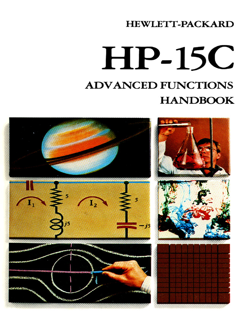 HP 15C Advanced Functions Handbook | PDF | Matrix (Mathematics) | Equations HP 15C Advanced Functions Handbook | PDF | Matrix (Mathematics) | Equations