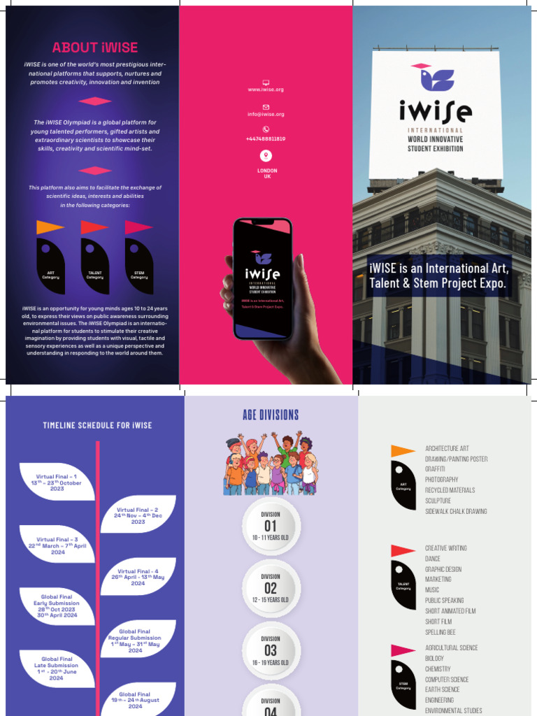 Iwise A4 Flyer 2024 | PDF | Physical Sciences | Observation