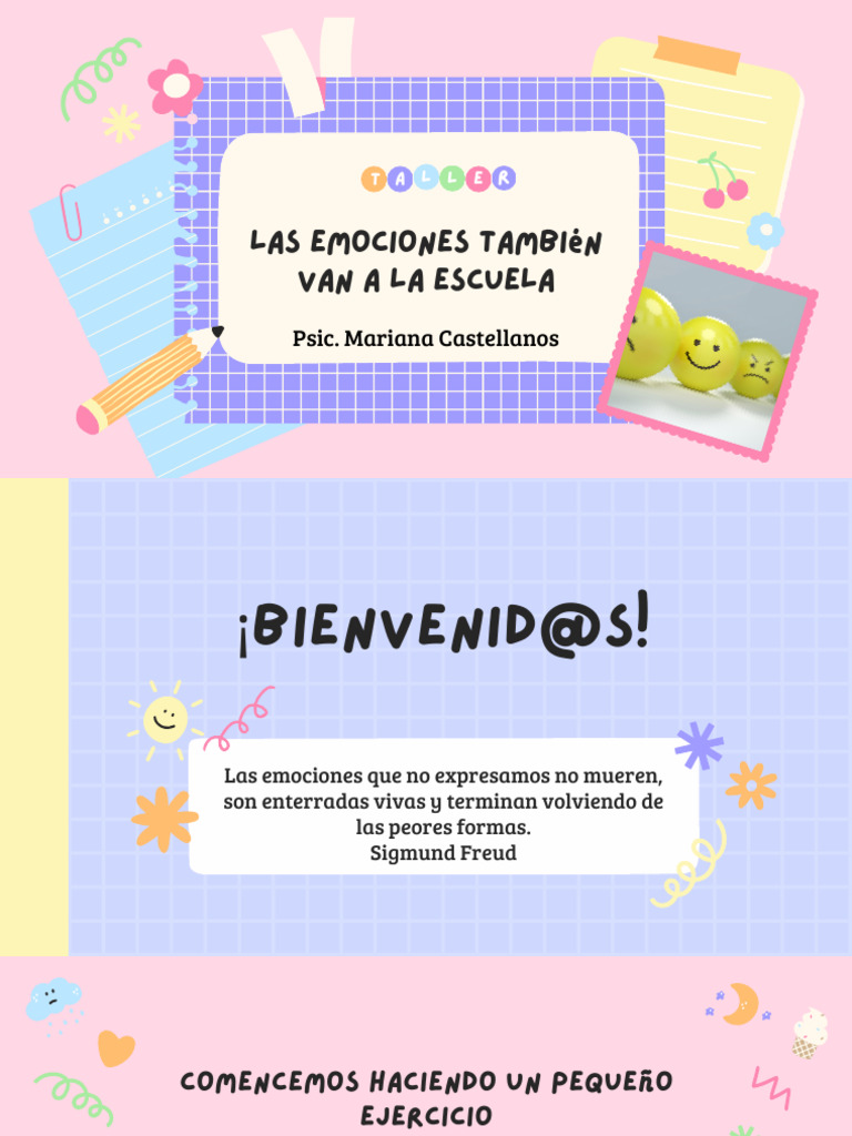 Las Emociones Tambien Van A La Escuela Pdf Las Emociones Ira