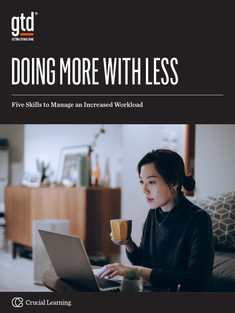 Ebook - Doing More With Less | PDF | Time Management | Professional Skills
