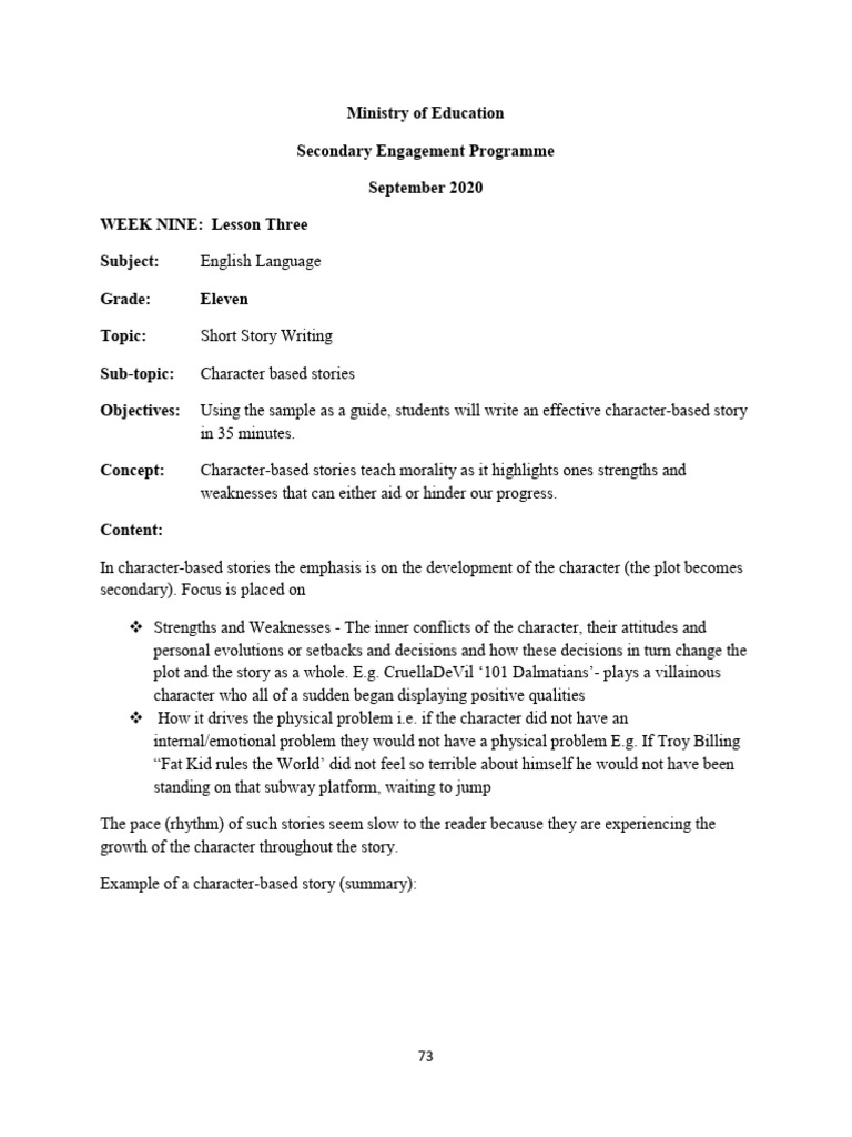 Grade 11 English Language Week 9 Lesson 3 | PDF | Language Arts ...