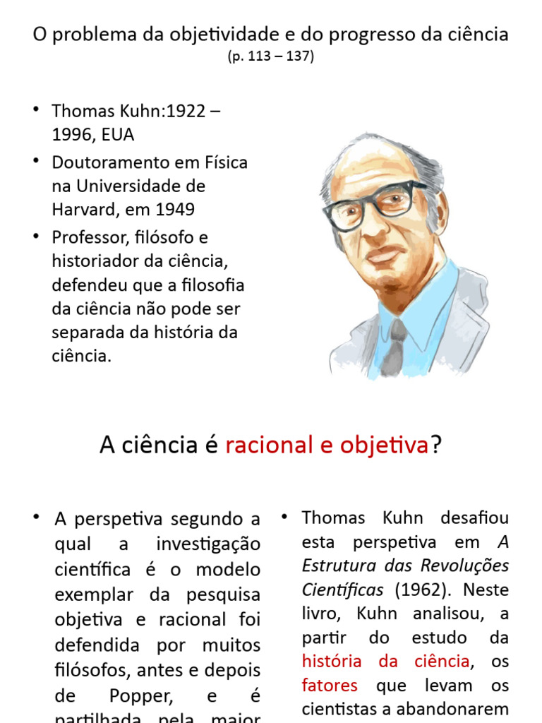 Paradigmas Científicos e Revoluções de Kuhn | PDF | Science | Paradigma