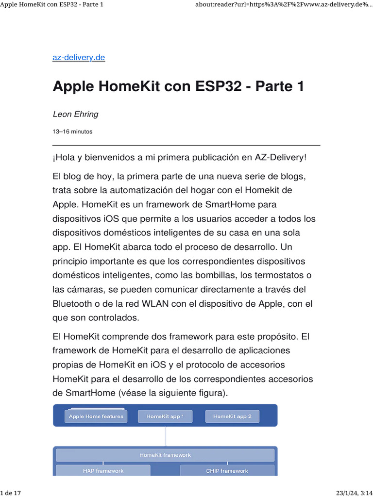 Apple HomeKit Con ESP32 - Parte 1 | PDF | Red de computadoras ...