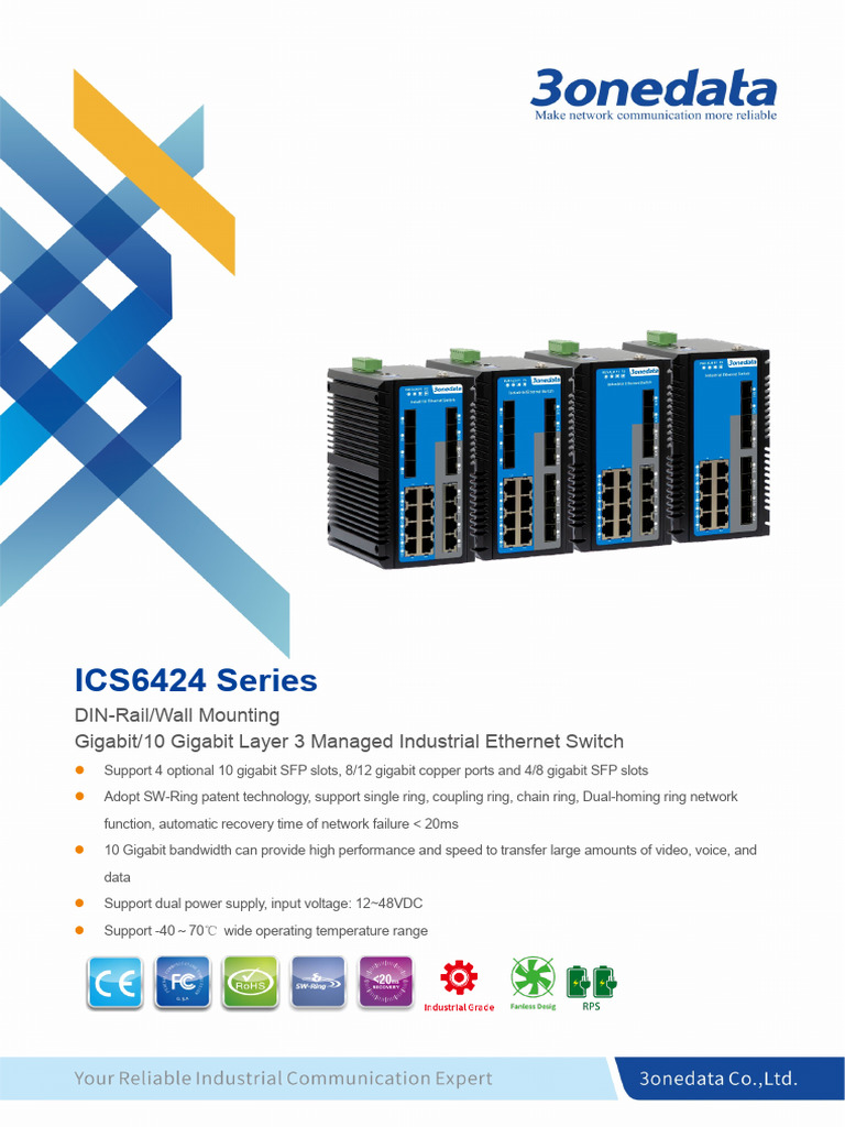 ICS6424 Datasheet | PDF | Computer Standards | Telecommunications Standards
