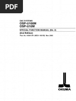 Okuma Manuals Osp7000 Operation Manual | PDF