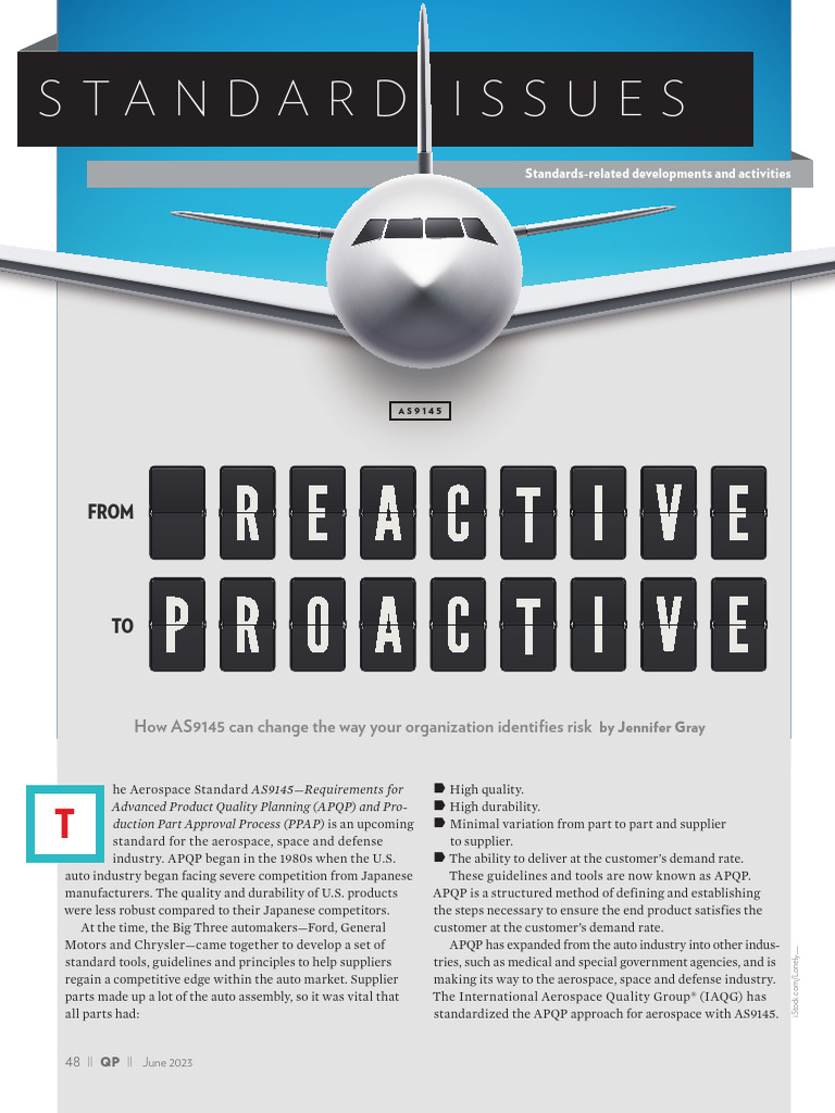 APQP - From Reactive To Proactive | PDF | Automotive Industry | Economies