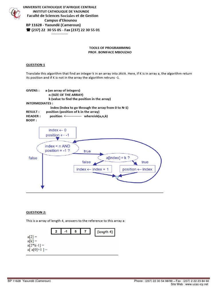 Practice Execises of Tools of Prgramming | PDF | Computer Programming | Computer Data
