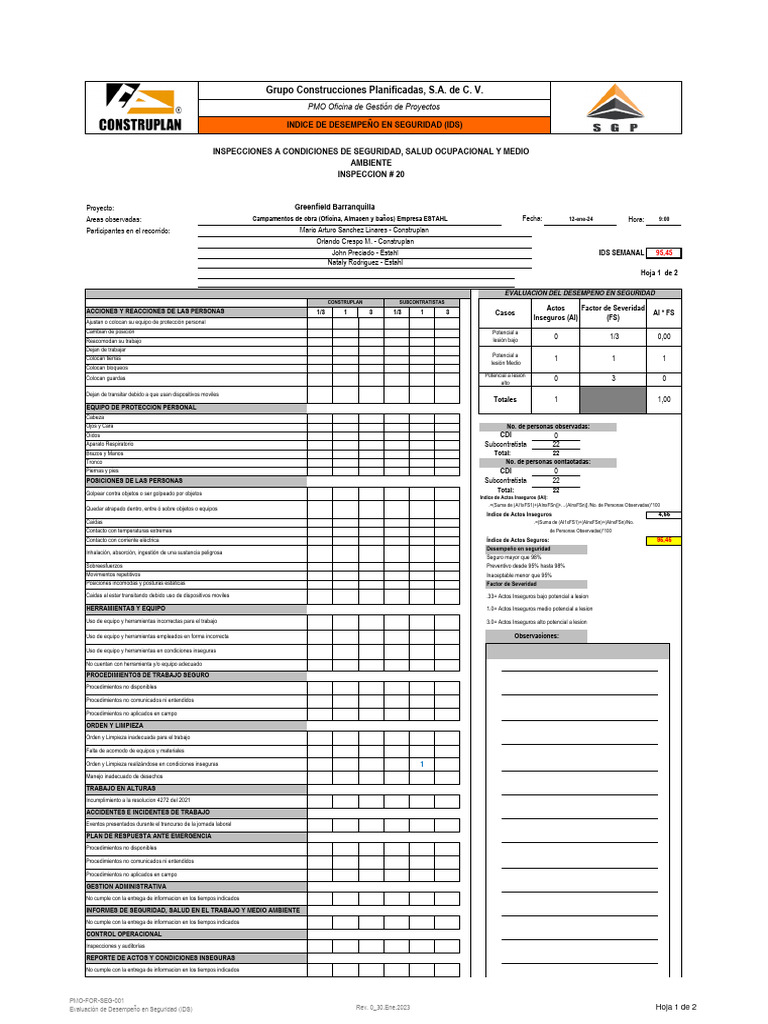 A03 CP For Seg 019 - Ids. | PDF