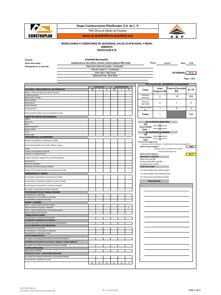 A03 CP For Seg 034 Ids. | PDF