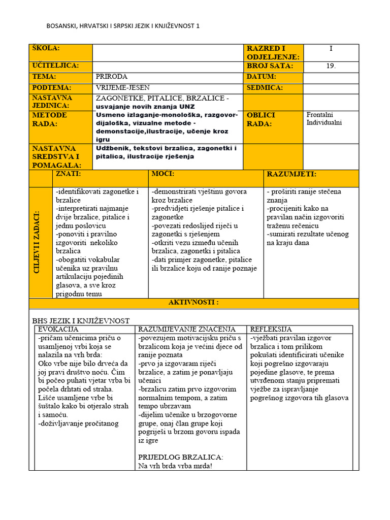 Zagonetke, Pitalice, Brzalice | PDF