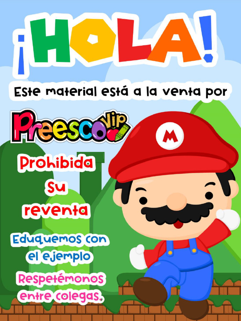 11 Banner Bienvenidos Super Mario Preesco Vip | PDF