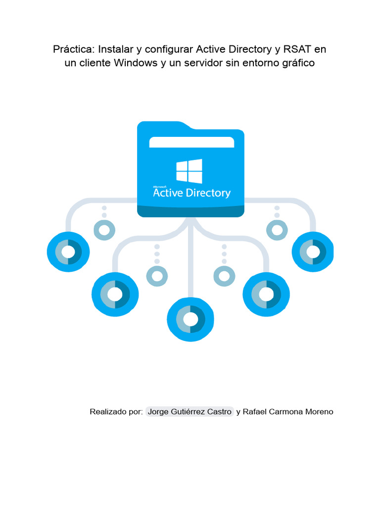 Práctica - Instalar y Configurar Active Directory y RSAT en Un Cliente ...