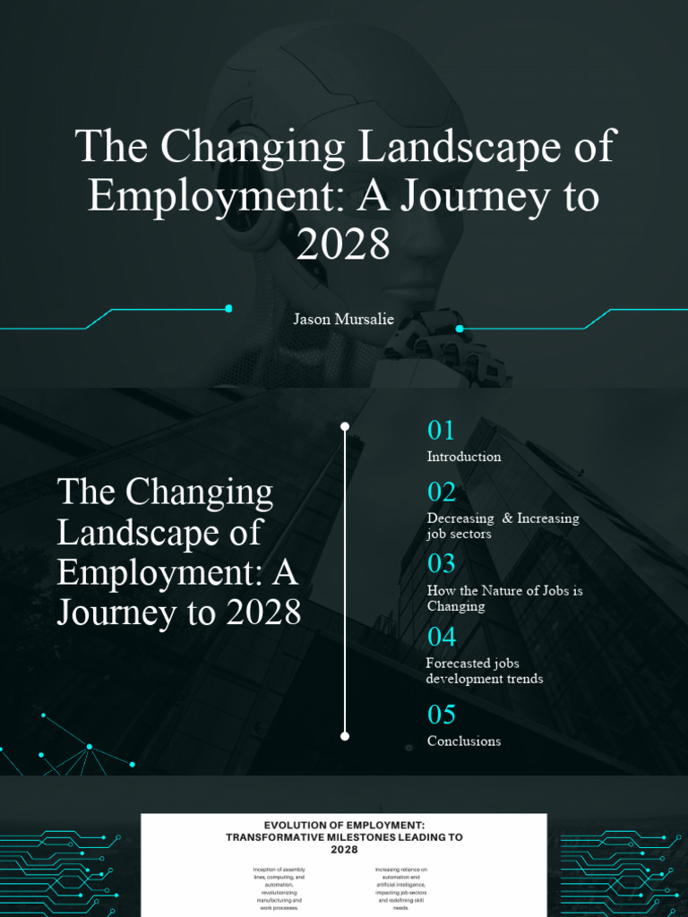 The Changing Landscape of Employment A Journey To 2028 | PDF ...